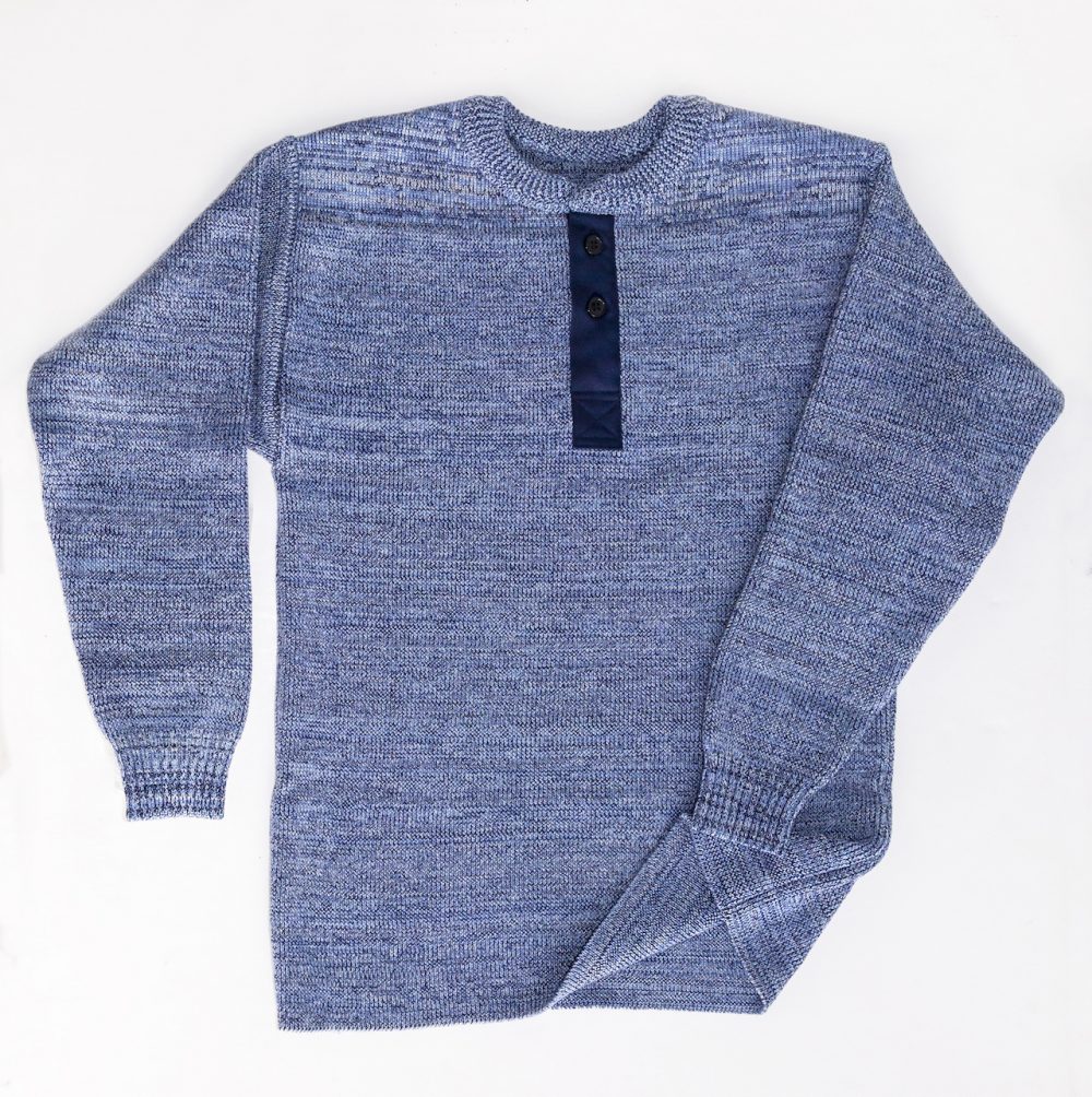 Women's Placket - Pollen Sweaters - Pure wool, machine knit, 100% ...